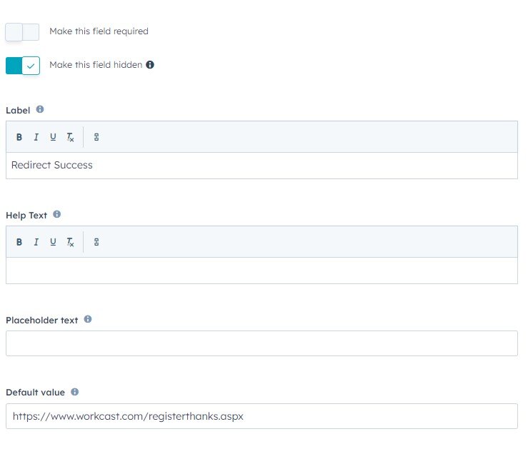 Use a HubSpot Registration Form